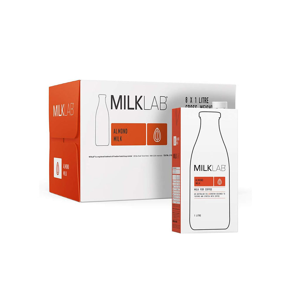 Milk Lab Almond Ctn 8 x 1L — Marketplace Supplies